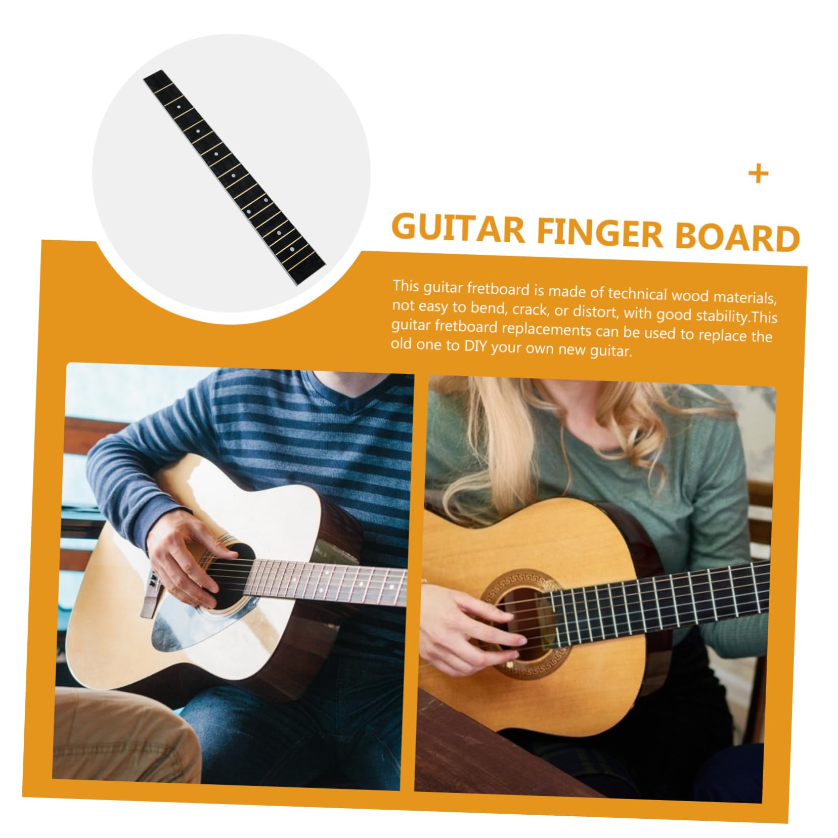 Snapklik.com : Guitar Wood Fingerboard Guitar Fret Board Guitar Supply ...