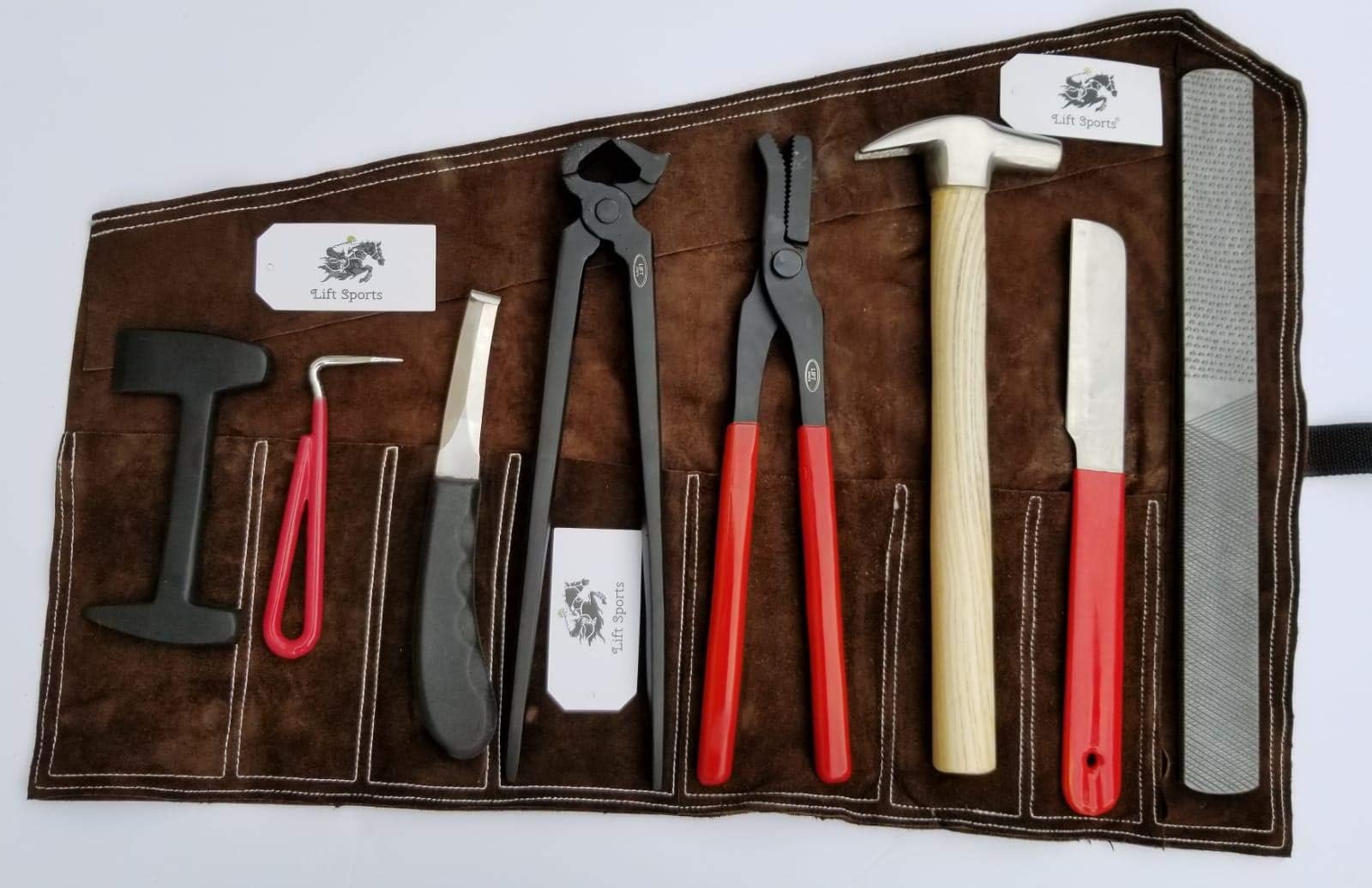 Amazon.com : Horse Farrier Hoof Tool Kit (7 Piece) with Carry Bag Horse ...