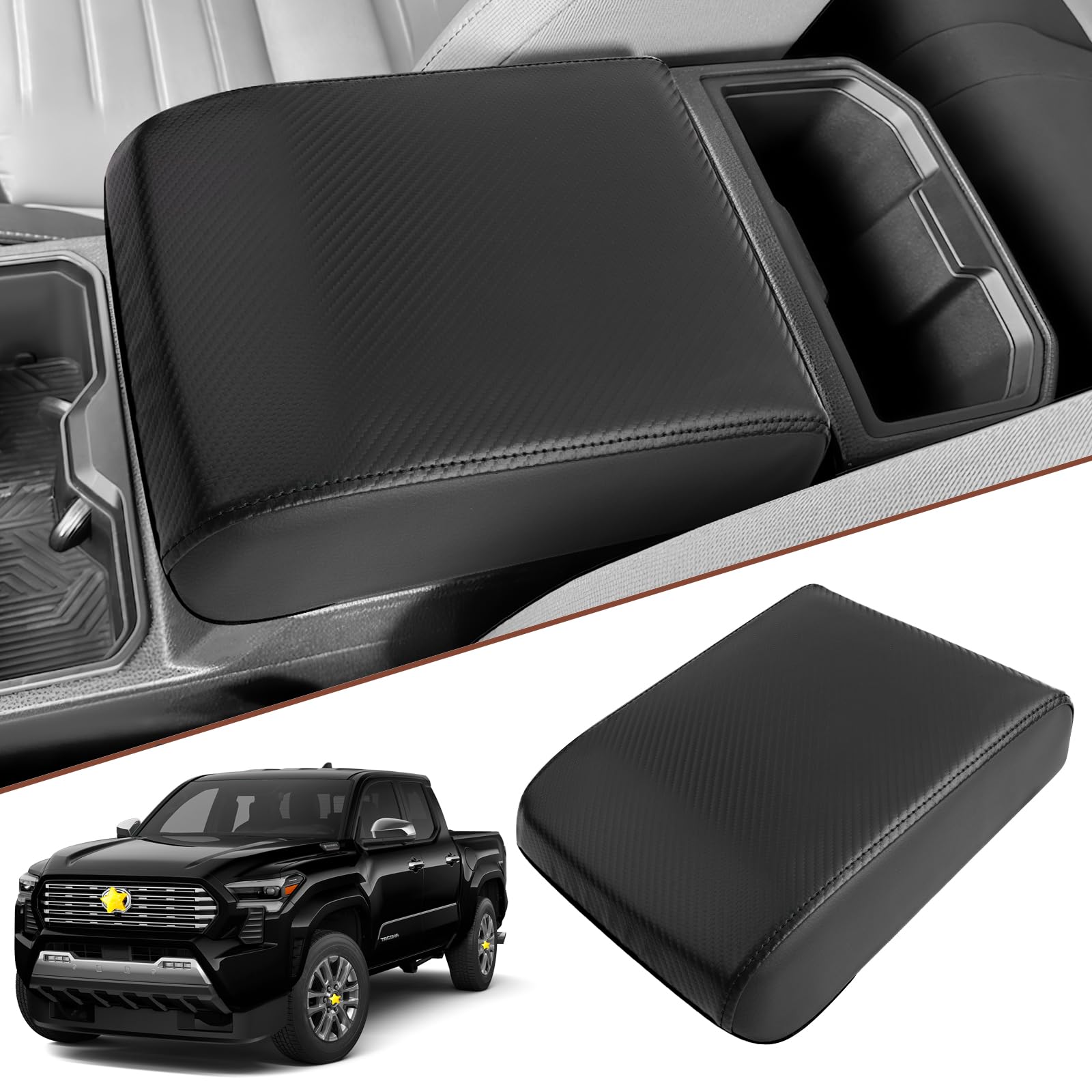 Snapklik.com : SKTU For 2024 2025 Toyota Tacoma Center Console Cover ...