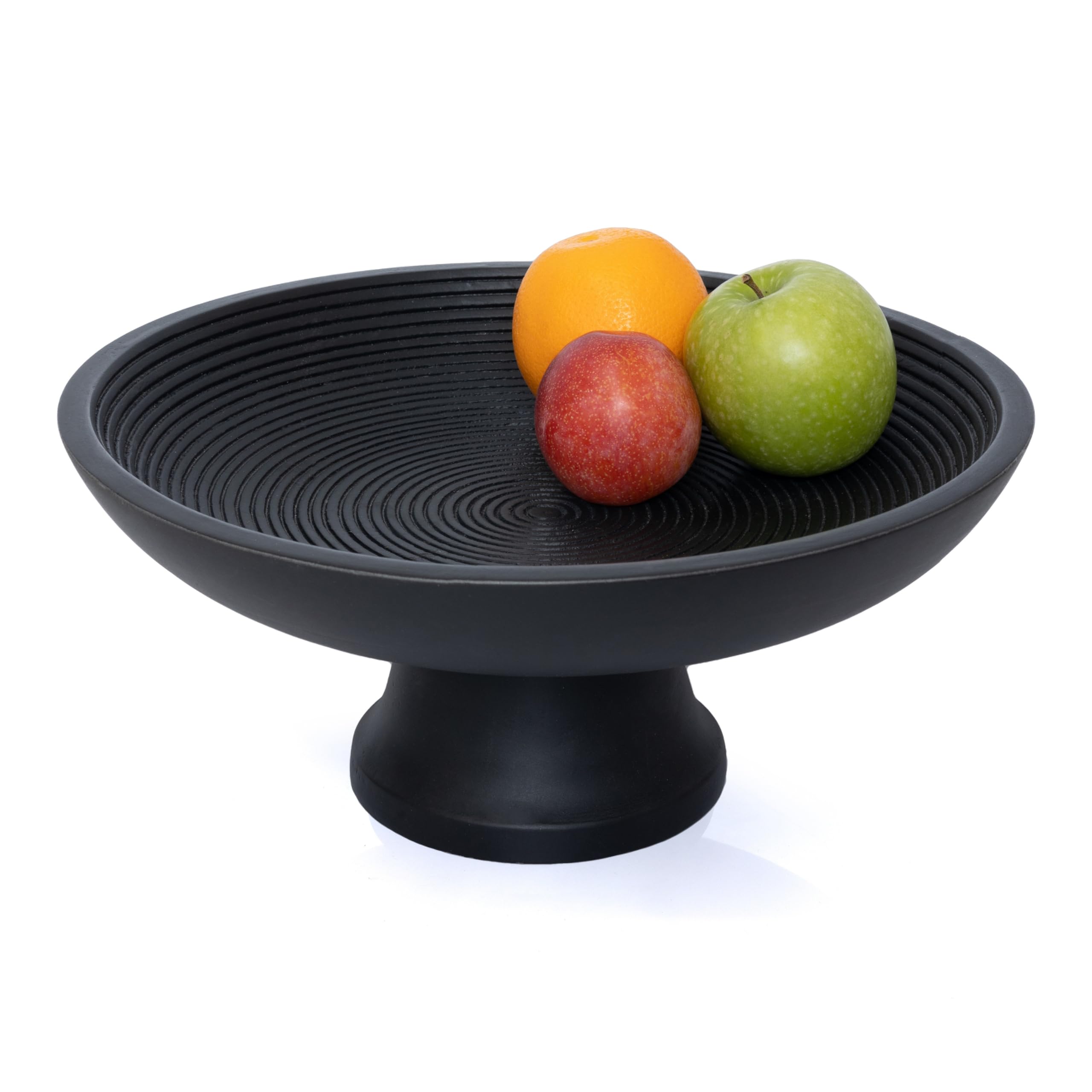 Amazon.com: Folkulture Wooden Fruit Bowl or Decorative Bowl for Table ...