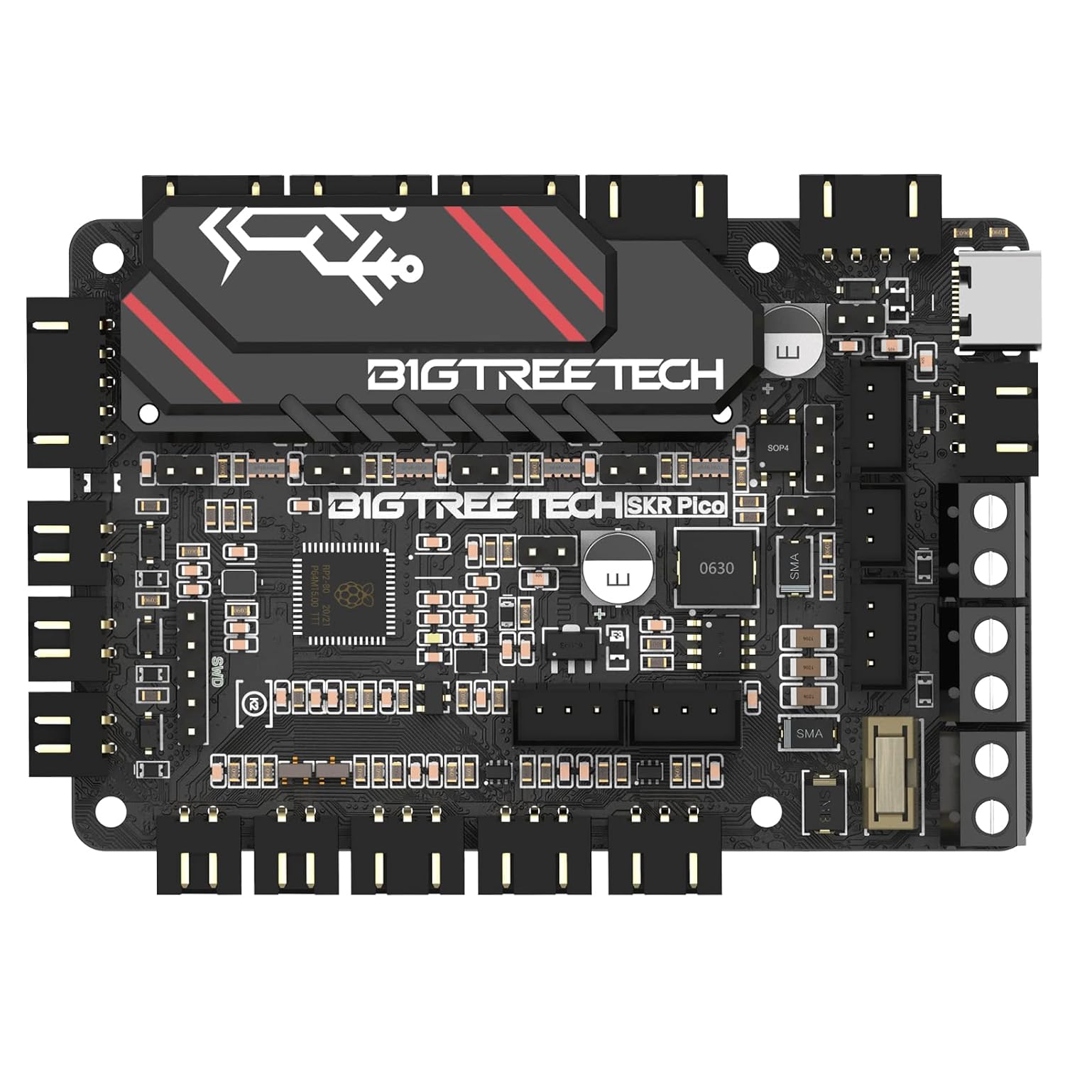 BIGTREETECH SKR PICO V1.0 Control Board Integrated 4 Axis TMC2209 UART Stepper Motor Driver ...