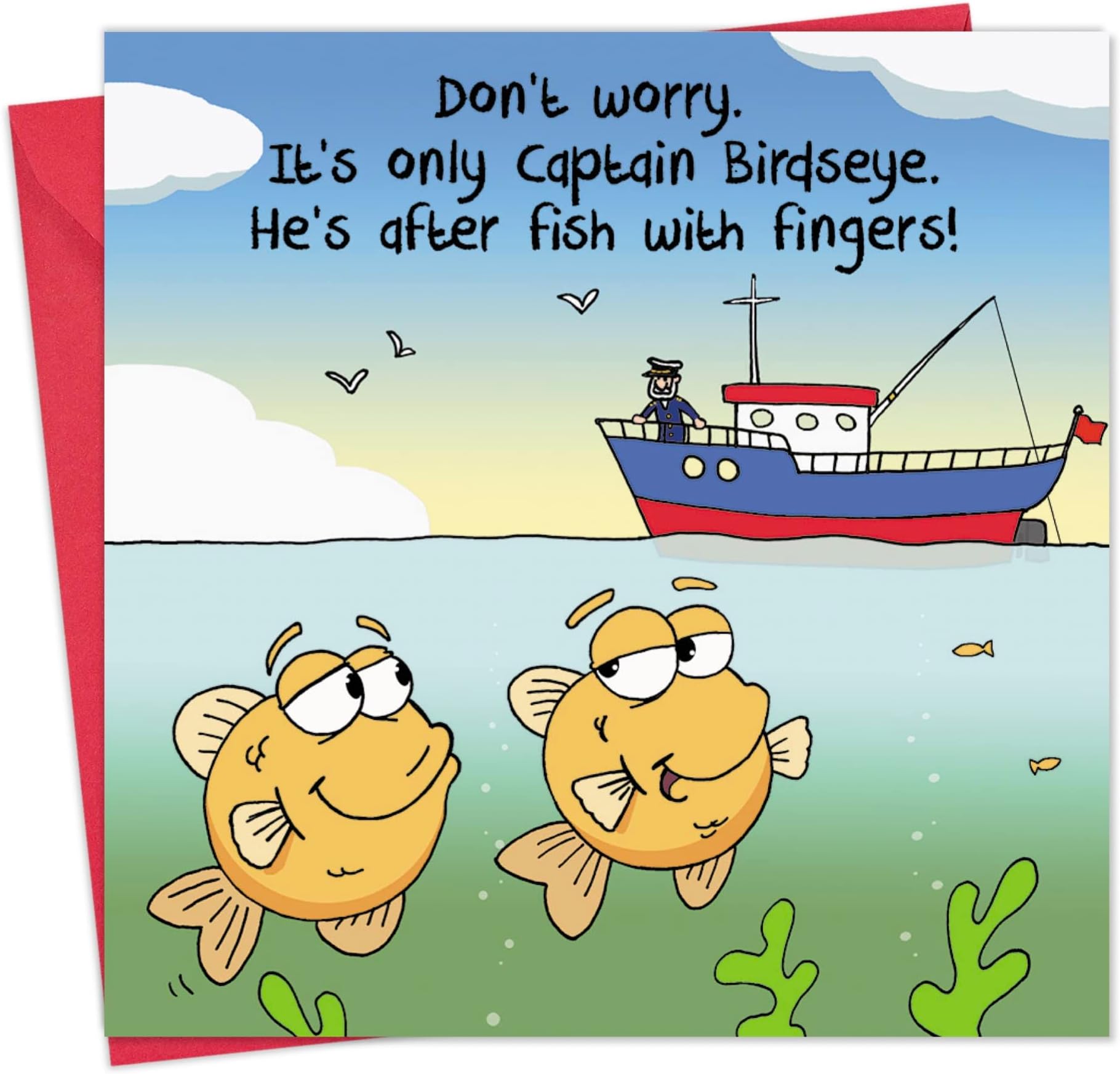 Old English Co. Hilarious Birthday Card for Him or Her - 'Got Battered ...