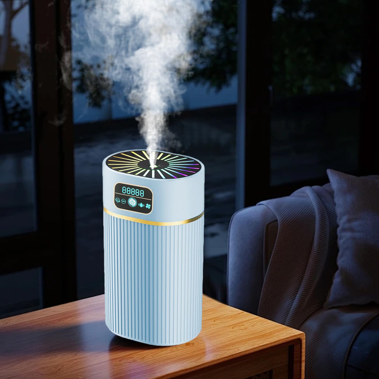 Room Humidifiers Multicolor Plastic Mini Polar Bear Shaped Cool Mist