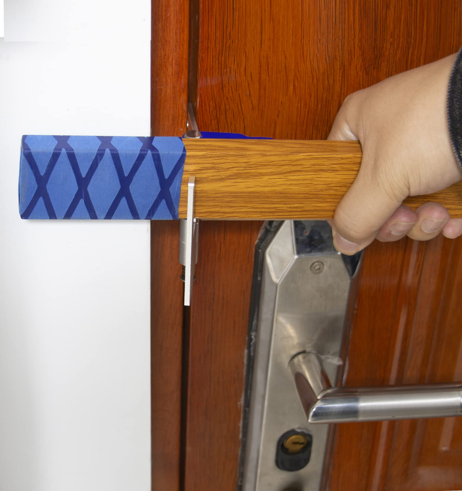 Buy Aluminum Door Bar Security, Front Door Security Bar Protect Against ...