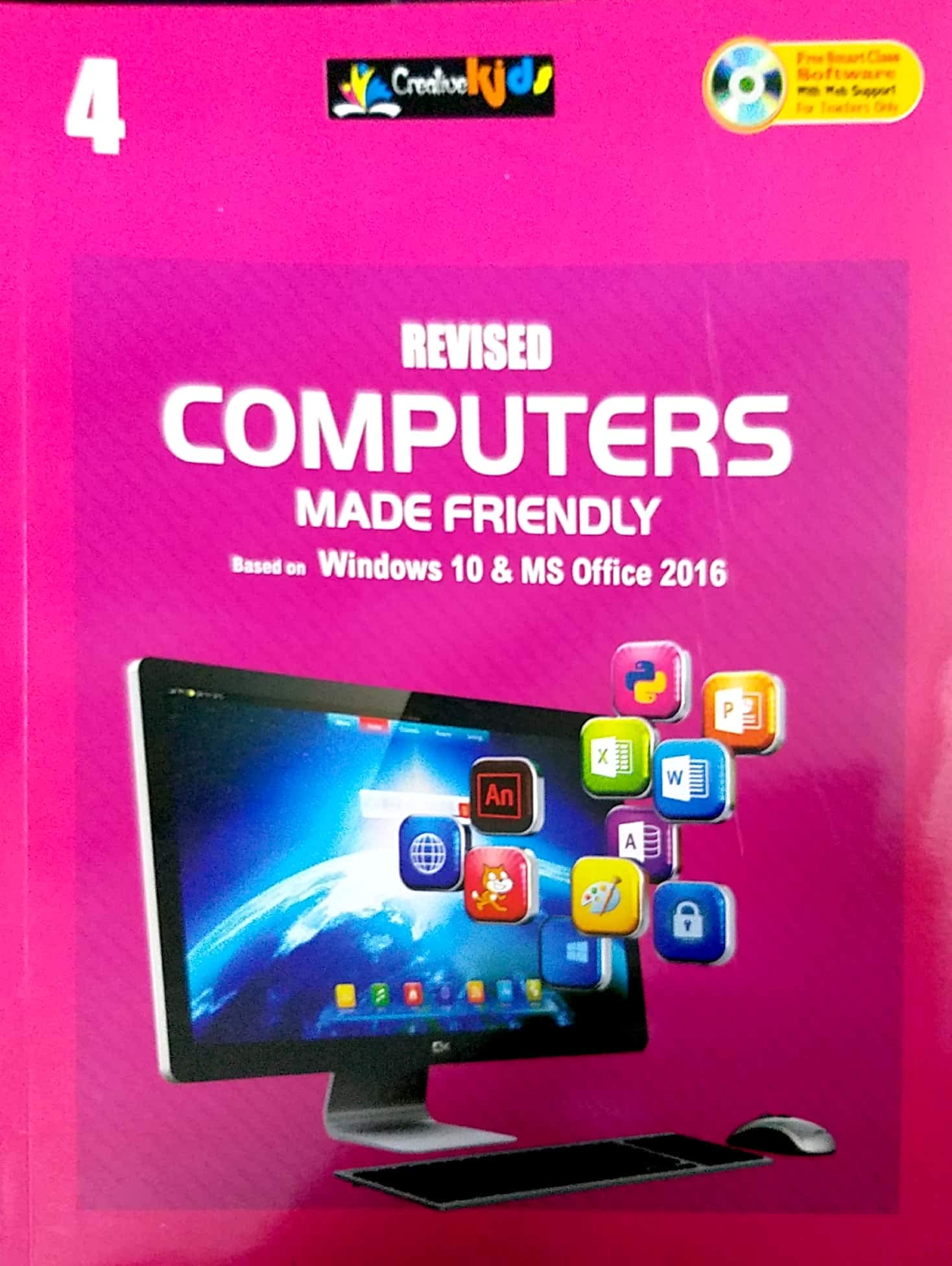 Creative Kids Computers Made Friendly Class 4 : Amazon.in: Books