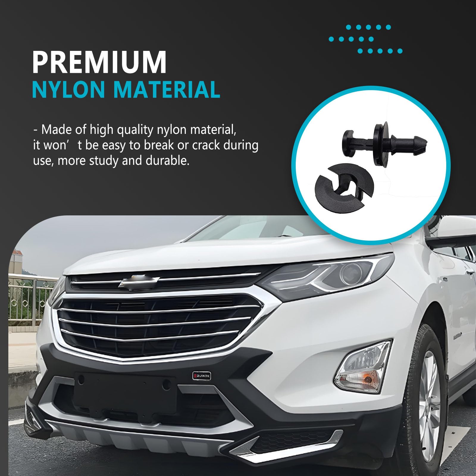 Snapklik.com : Icyhaws 15 Sets Front Bumper Clips, Air Deflecter ...