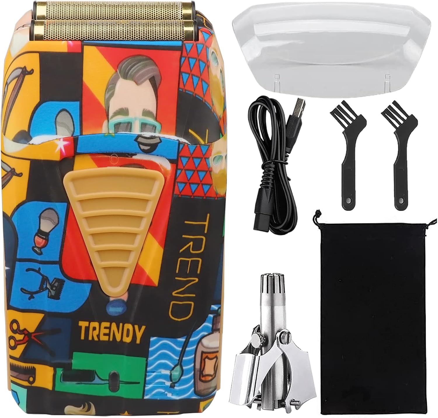 Amazon.com: Electric Shavers for Men, Double Foil Shaver for Men ...