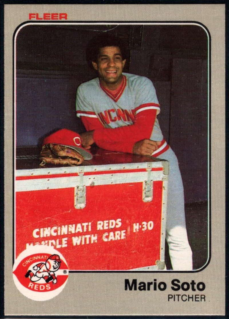 Amazon.com: Baseball MLB 1983 Fleer #603 Mario Soto Reds : Collectibles ...
