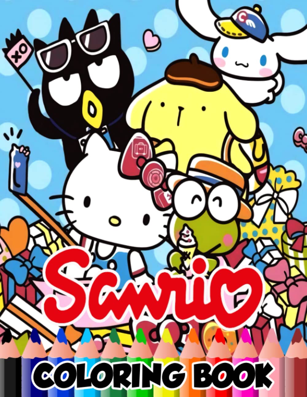 Buy Sanrío Coloring Book: 120+ Great Coloring Pages For Kids, Teens ...