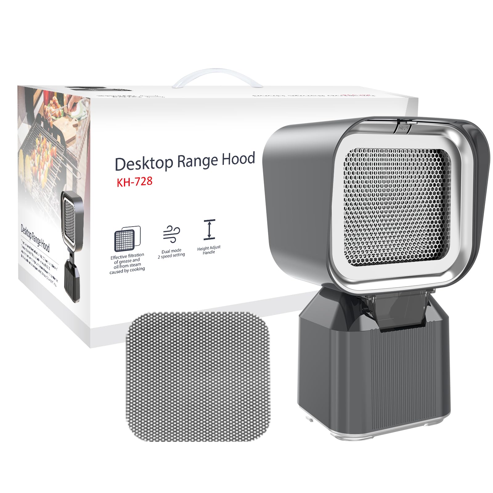 Amazon.com: Portable Kitchen Hood, Portable Exhaust Fan For Kitchen ...