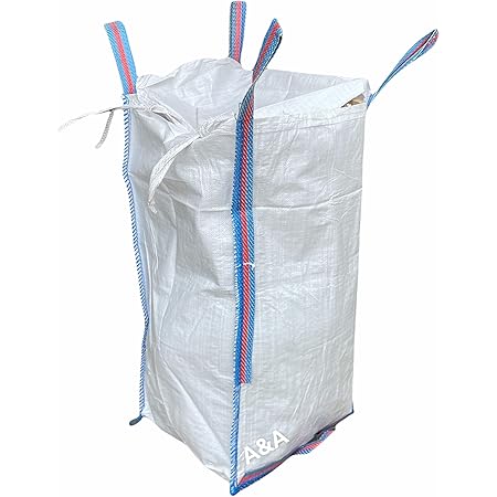 A&A SUPPLIES UK - 1 Tonne Builders Bag 85 x 85 x 85cm FIBC Bulk Jumbo ...