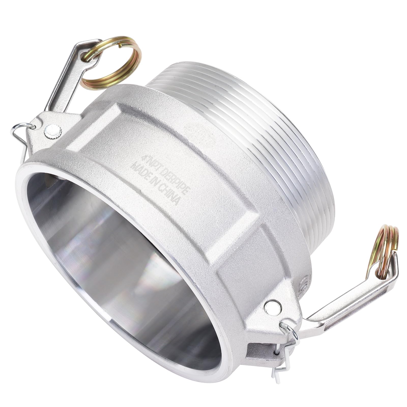 Snapklik.com : DERPIPE Aluminum PartB Camlock Fitting - 4" Female Cam ...