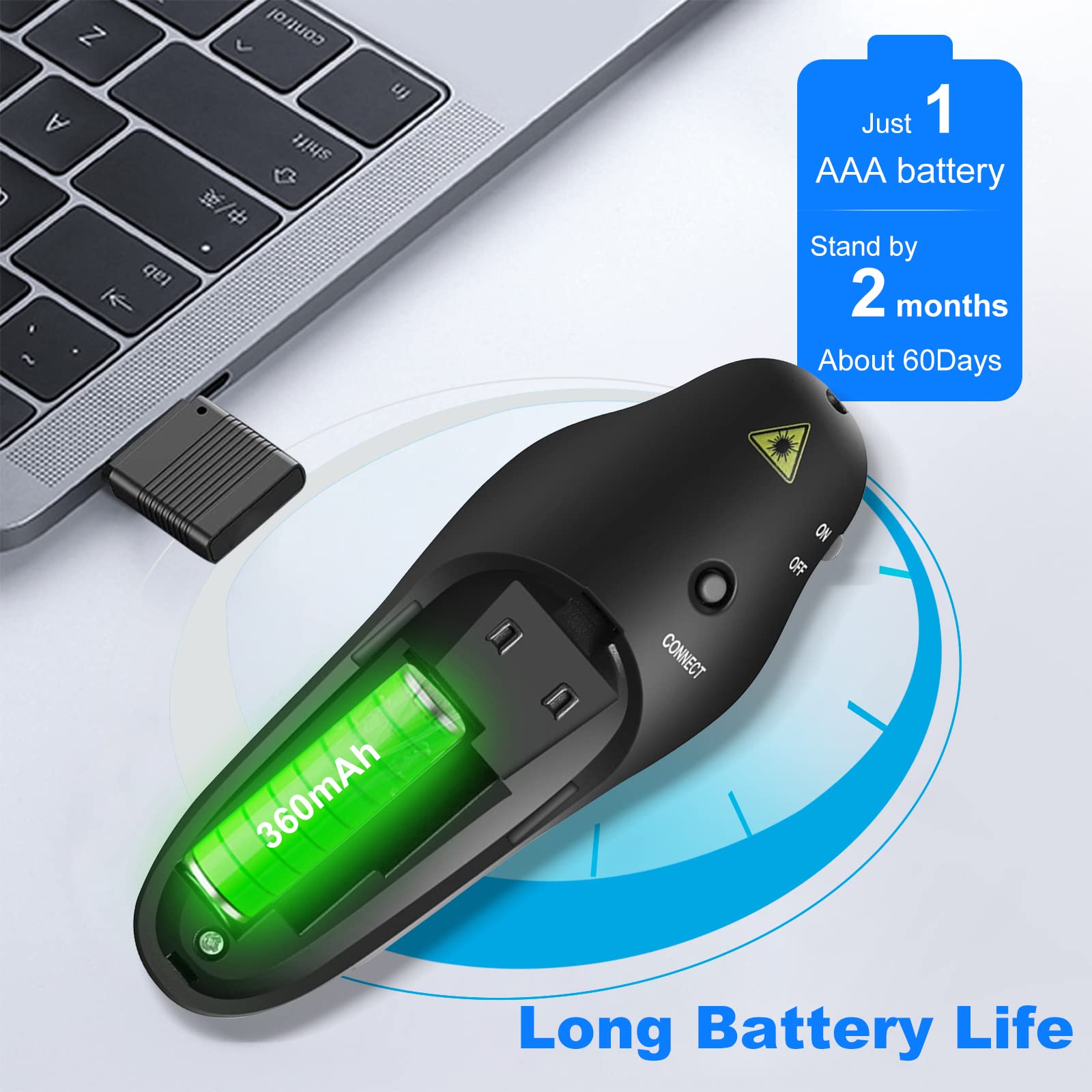 Snapklik.com : Presentation Clicker Wireless Presenter Remote ...