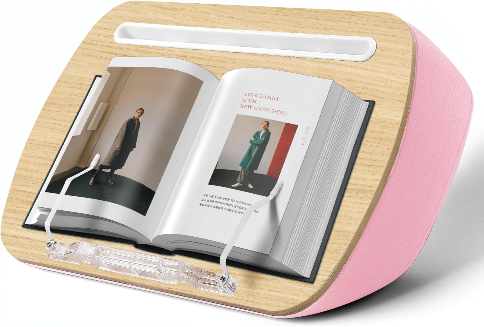 Amazon.com : SUETPRYE Lap Book Holder/Stand for Reading Hands Free with ...