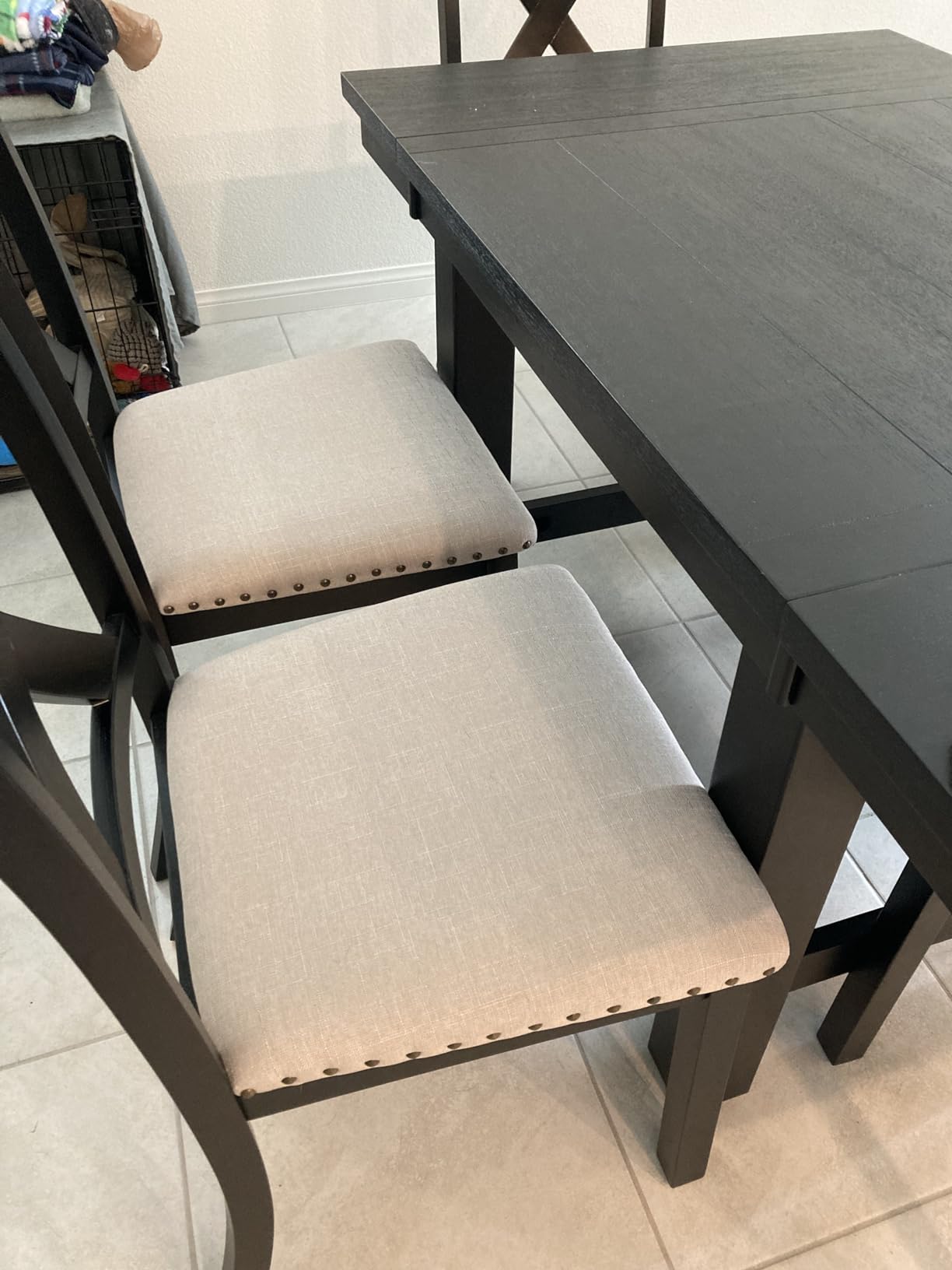 $26/mo - Finance LUMISOL 6 Piece Extendable Dining Table Set for 6-8 ...