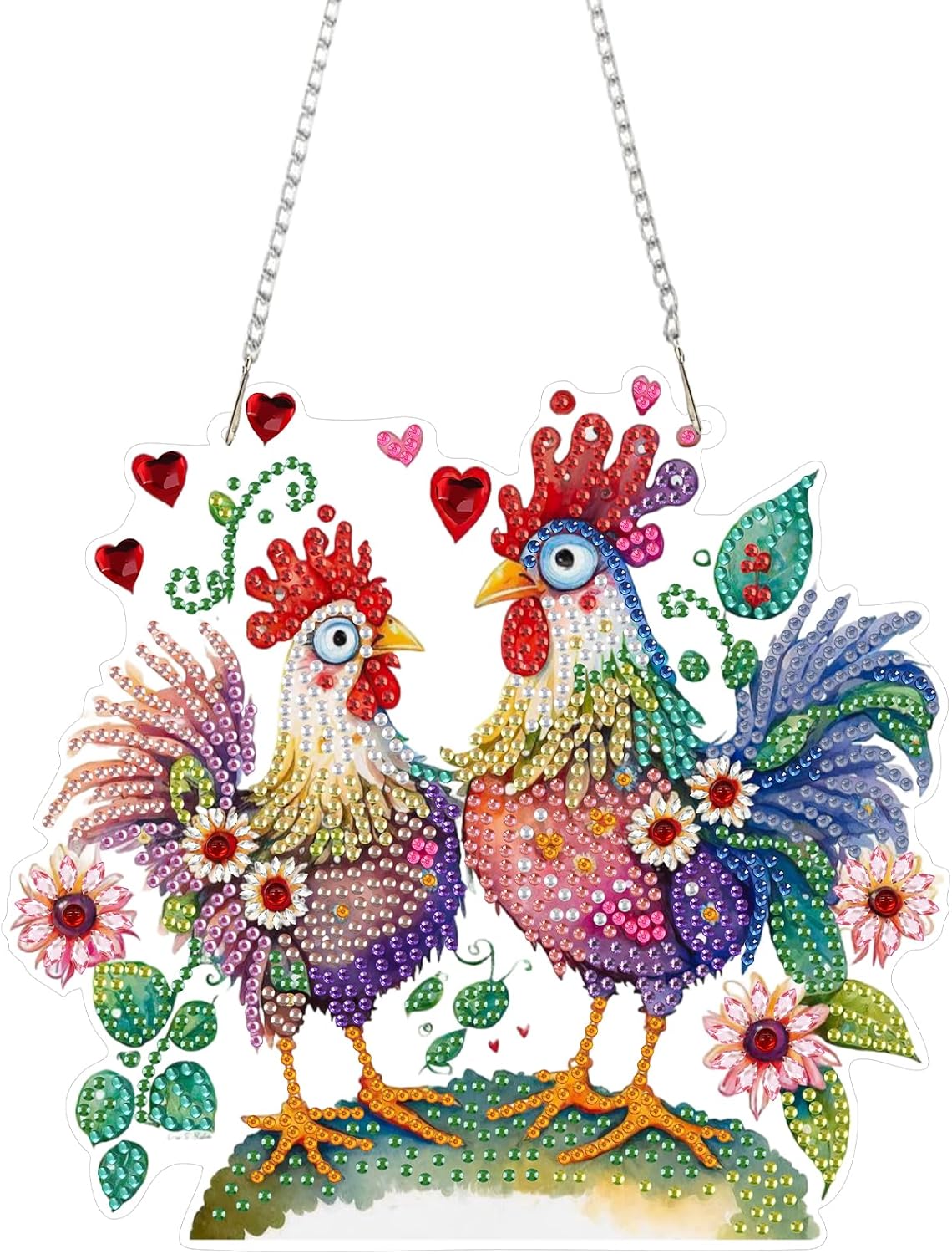 Amazon.com: GUMITOON Diamond Art Kits for Adults Ornaments-Chicken ...