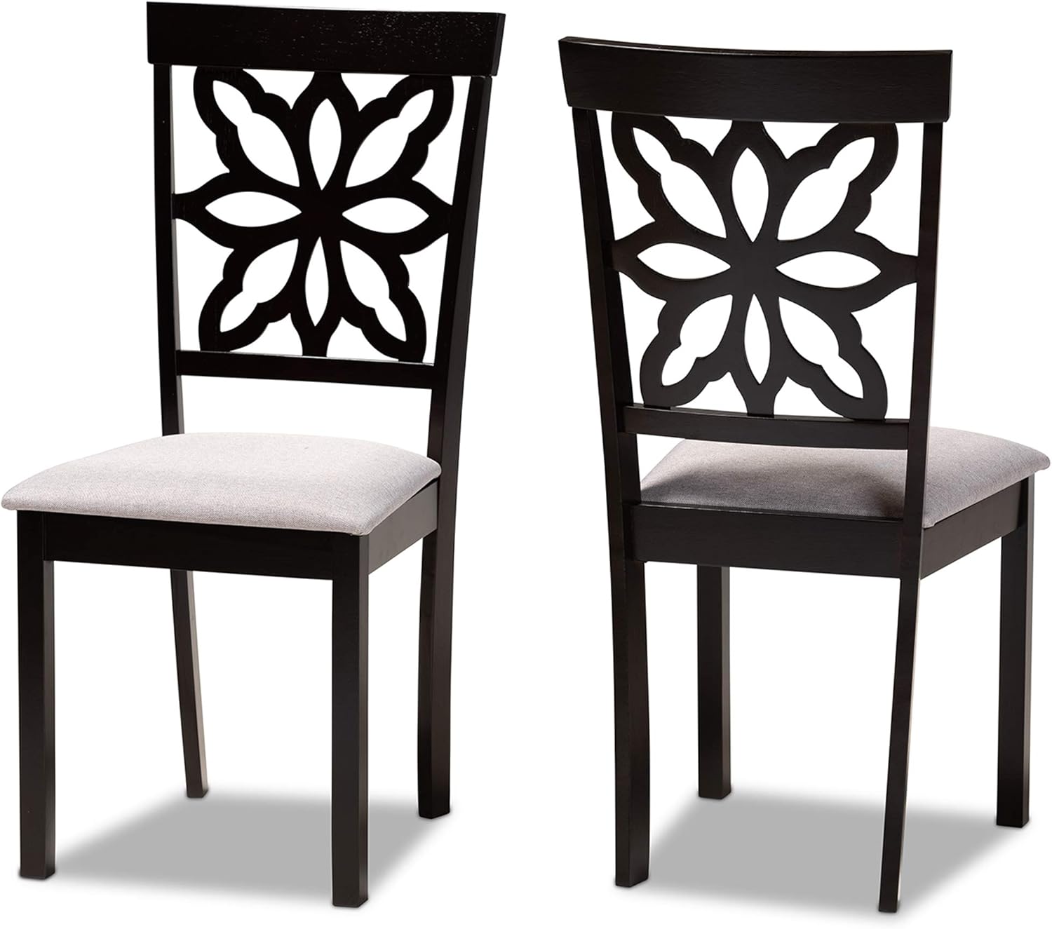 Amazon.com - Baxton Studio Samwell Modern and Contemporary Grey Fabric ...