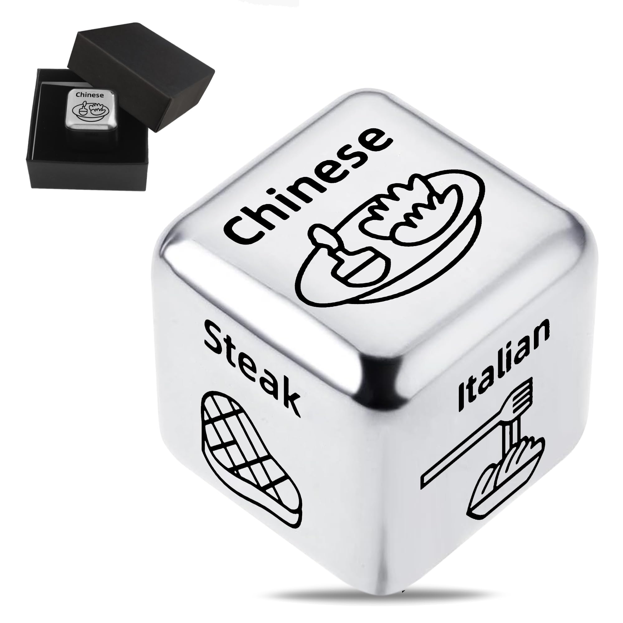 Lovers Dice Food Decision Dice Game - Fun Family Dinner Choice Maker ...