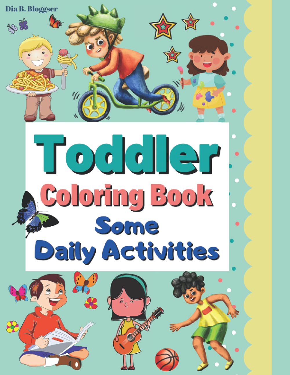 Coloring Pages Daily Activities For Kids