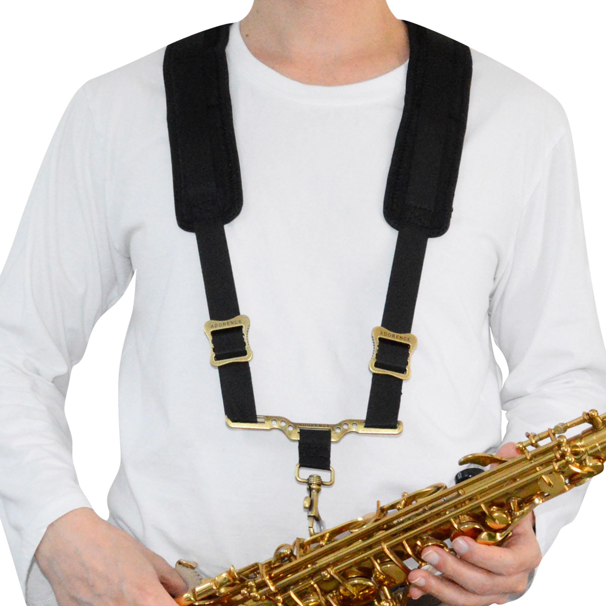 Amazon.com: Pro Tec Saxophone Harness with Deluxe Metal Trigger Snap ...