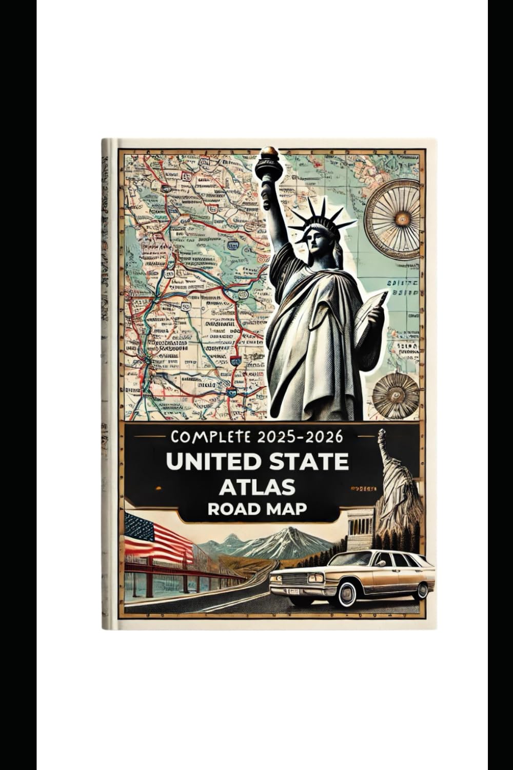 Complete 2025 2026 United State Atlas Road Map Detailed Scenic ...