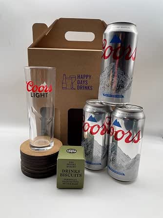 Coors Gift Sets (Beer Box) : Amazon.co.uk: Grocery
