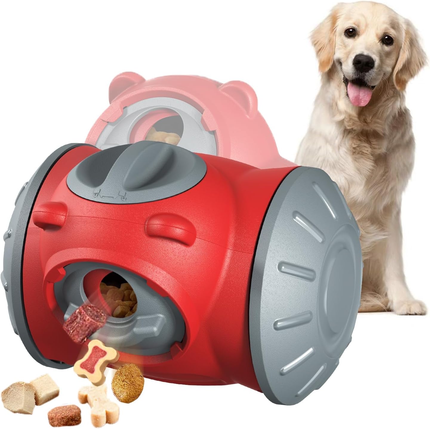 Pet Supplies : Arimilk Indestructible Interactive Dog Toys, Adjustable ...