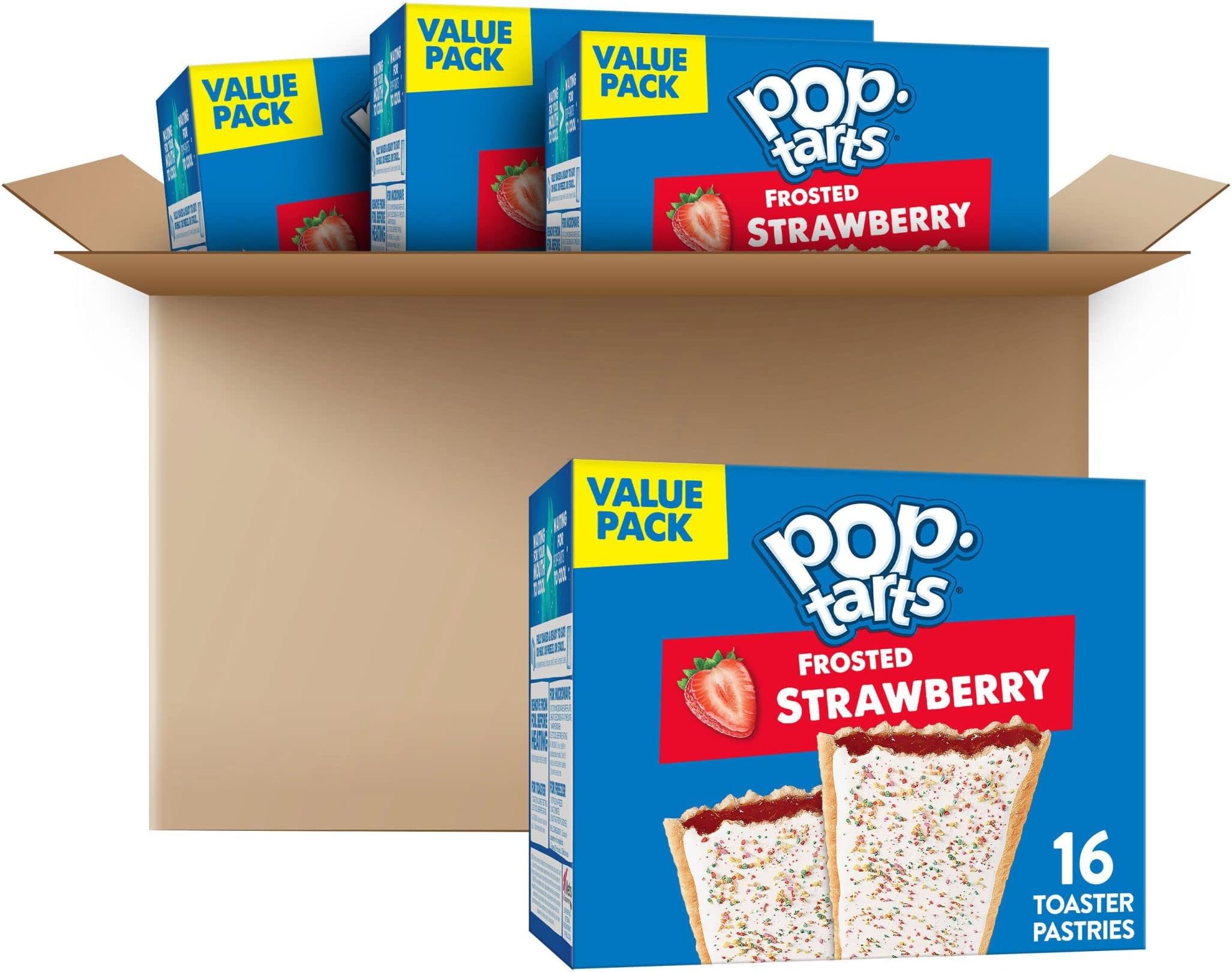 Amazon.com : Pop-Tarts Toaster Pastries, Breakfast Foods, Kids Snacks ...