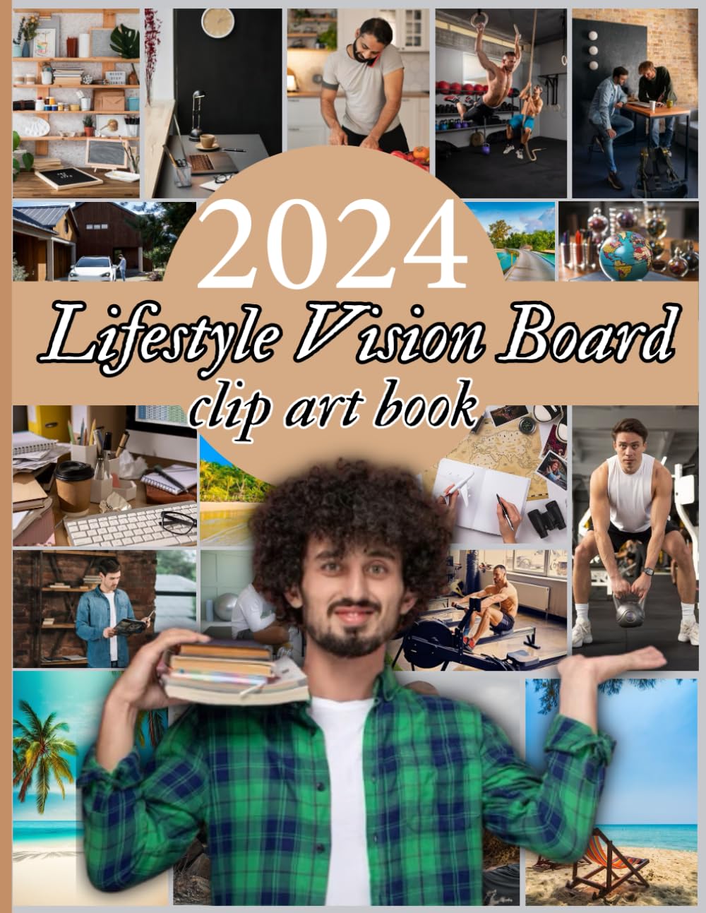 Buy 2024 Lifestyle Vision Board Clip Art Book: Create The Life Of Your ...