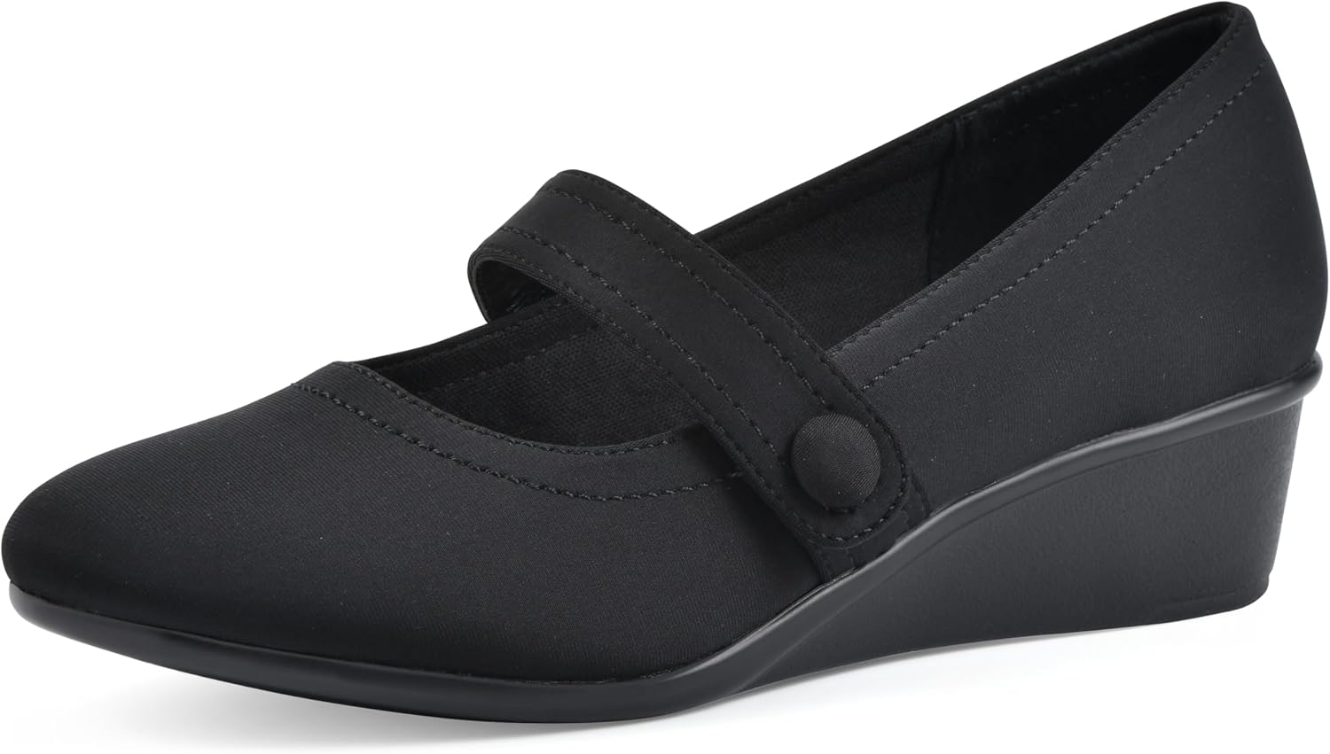 Amazon.com | CLIFFS BY WHITE MOUNTAIN Women's Brightly Mary Jane Wedge ...