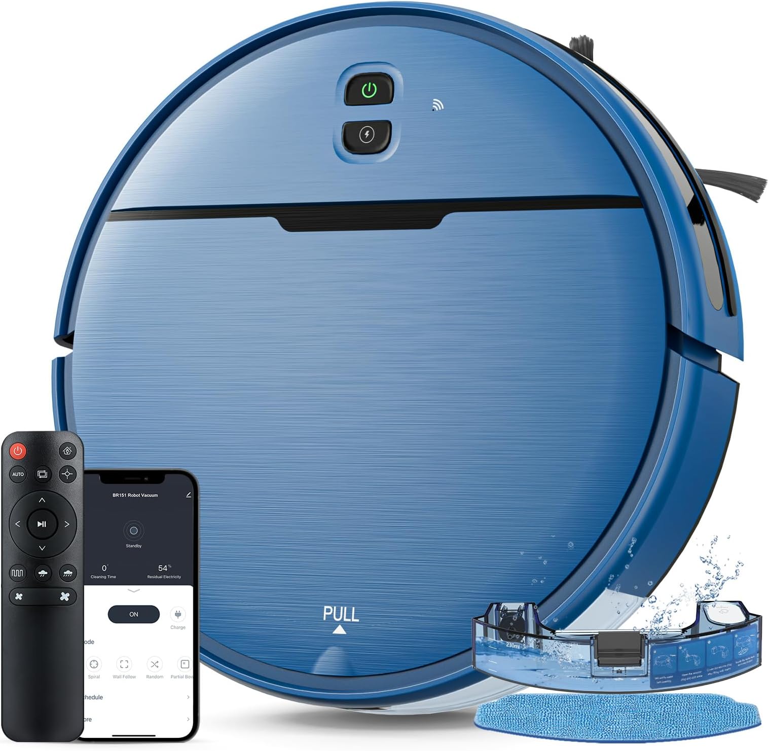 Amazon.com - Robot Vacuum and Mop Combo, 2 in 1 Robot Mop and Vacuum ...