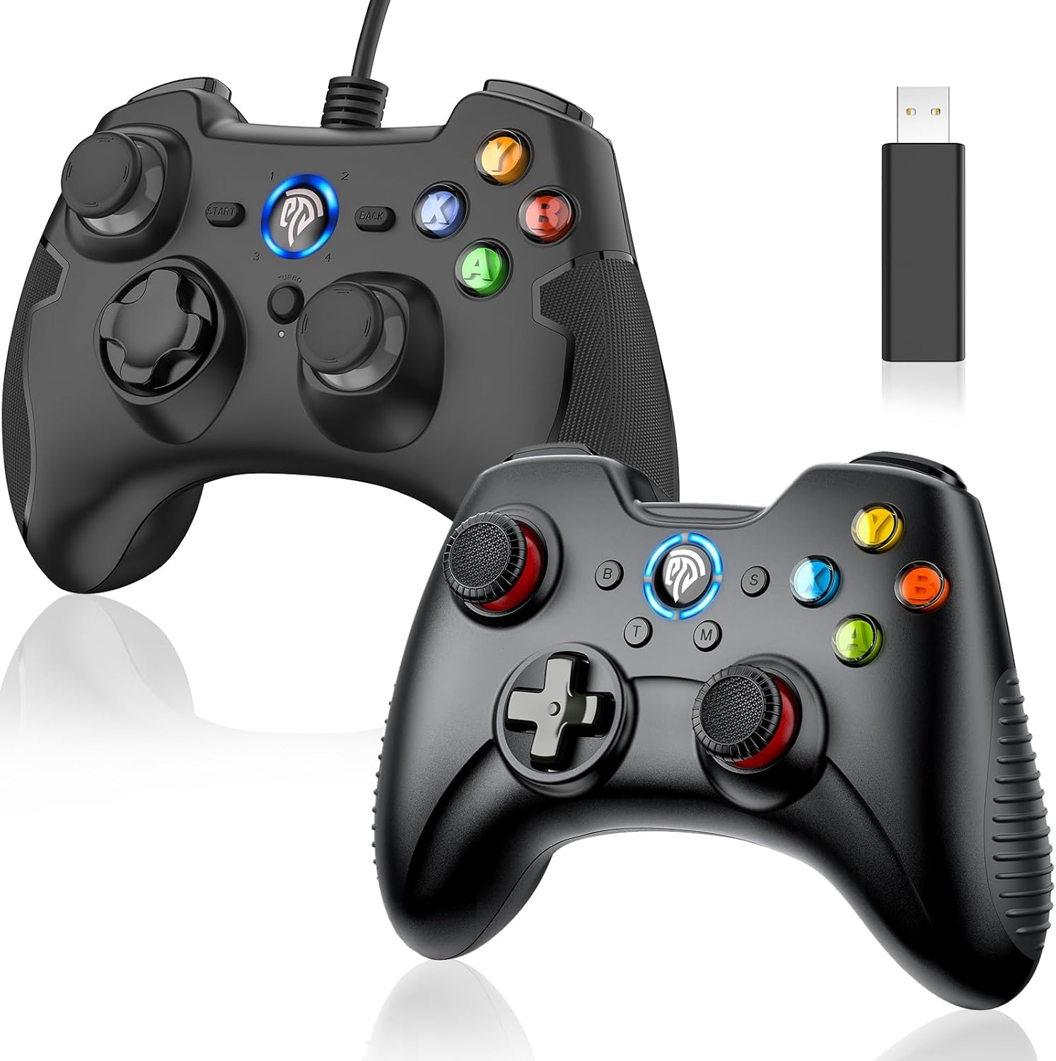Amazon.com: EasySMX Saving Kits- Wired Controller and Wireless ...