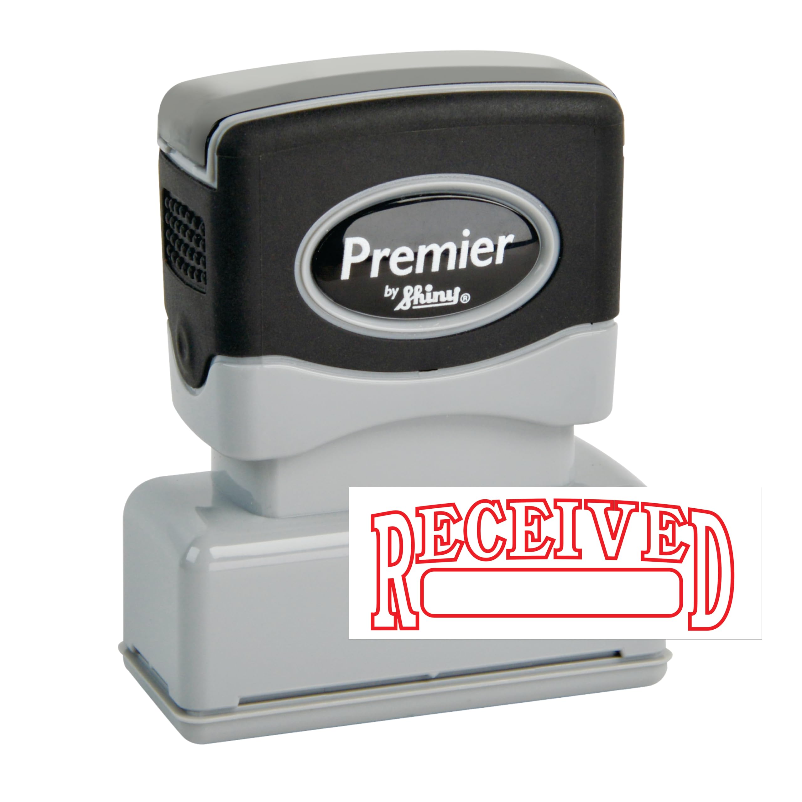 Amazon.com: Received Stamp w/Signature Box, Red Ink, 9/16" x 1-1/2 ...