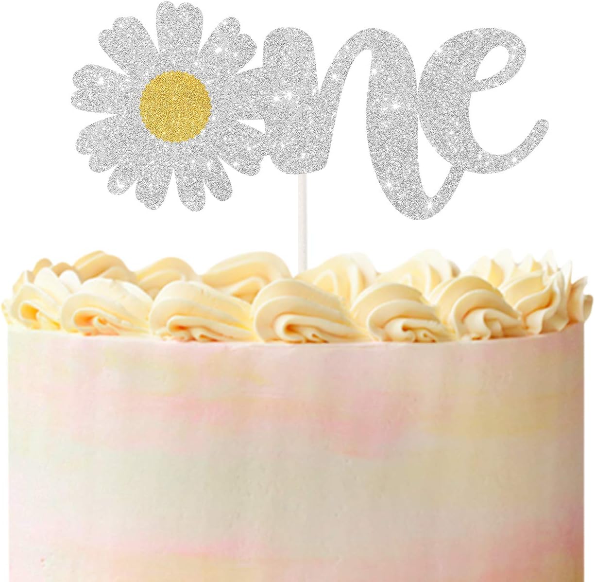 Daisy Cake Topper 1st Birthday, Best Daisy Birthday Party Supplies, One ...