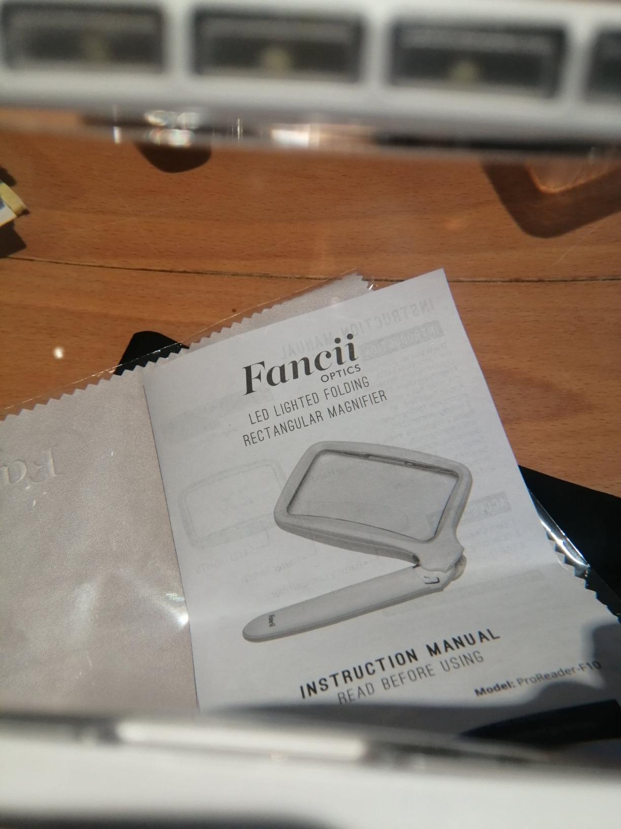 Fancii Reading Magnifying Glass with Dimmable LED Lights, 2x ...