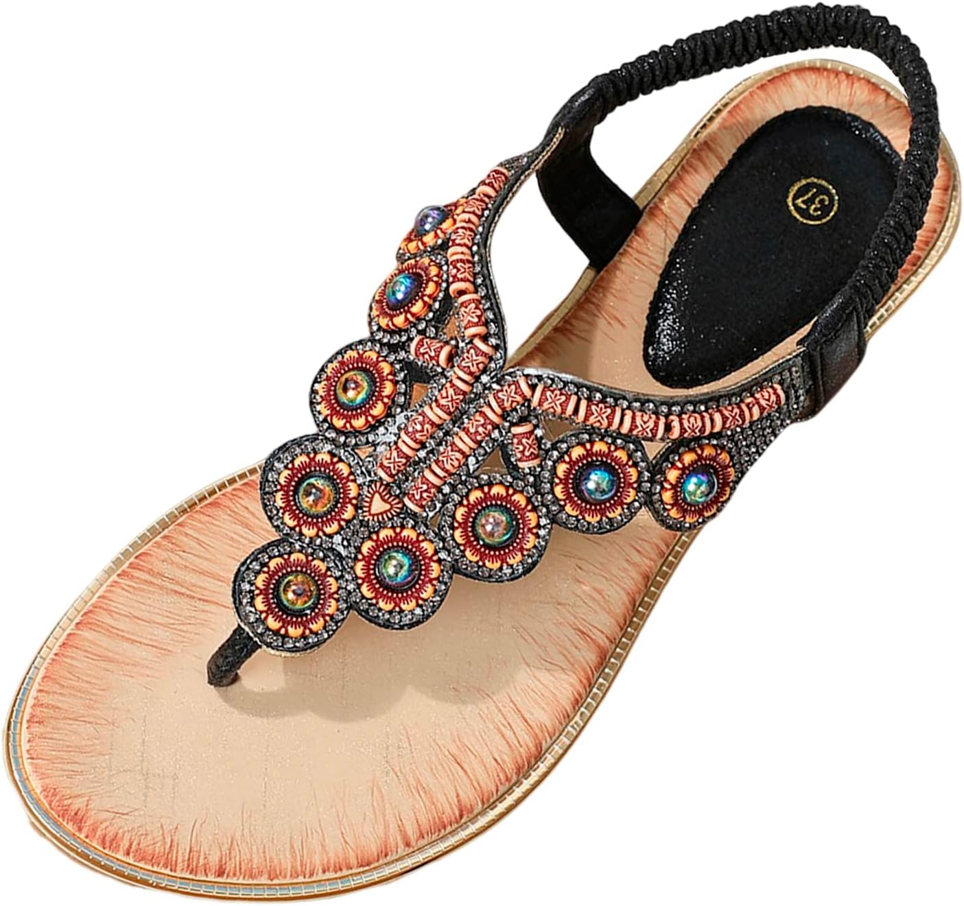 Sandals Platform for Women Ladies Shoes Wedge Strap Sandals Bohemian ...