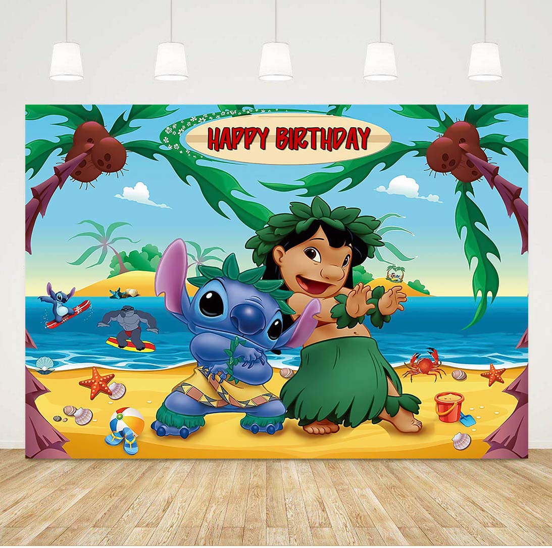 Lilo And Stitch Beach Background