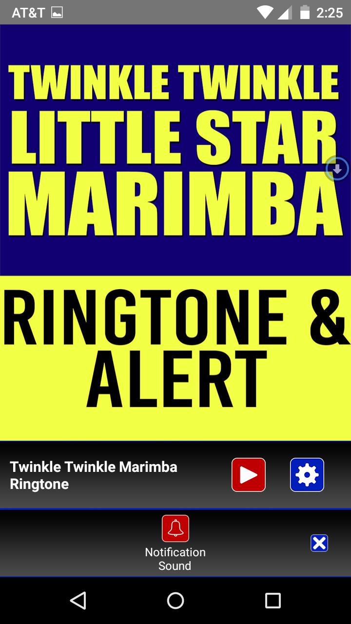 Twinkle Twinkle Little Star Marimba Tone - App on Amazon Appstore