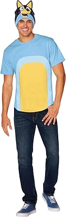 Amazon.com: Spirit Halloween Bluey Adult Bandit Costume Kit ...