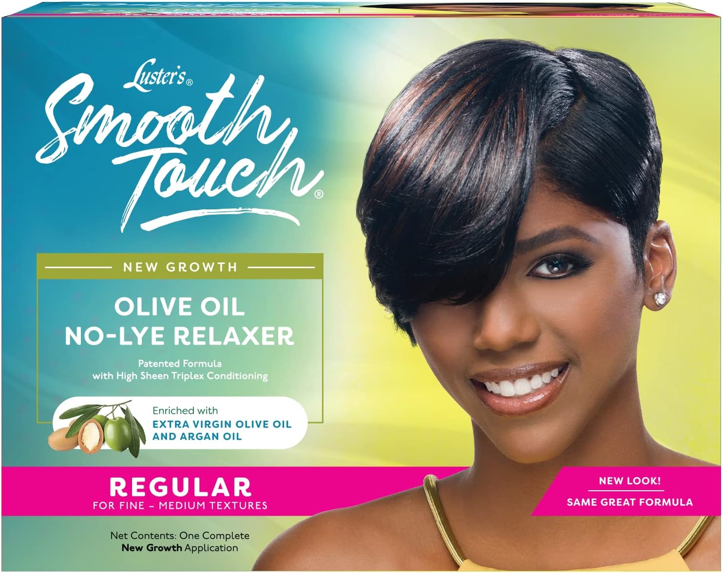 Amazon.com : Luster's Pink Regular Smooth Touch New Growth No-Lye ...