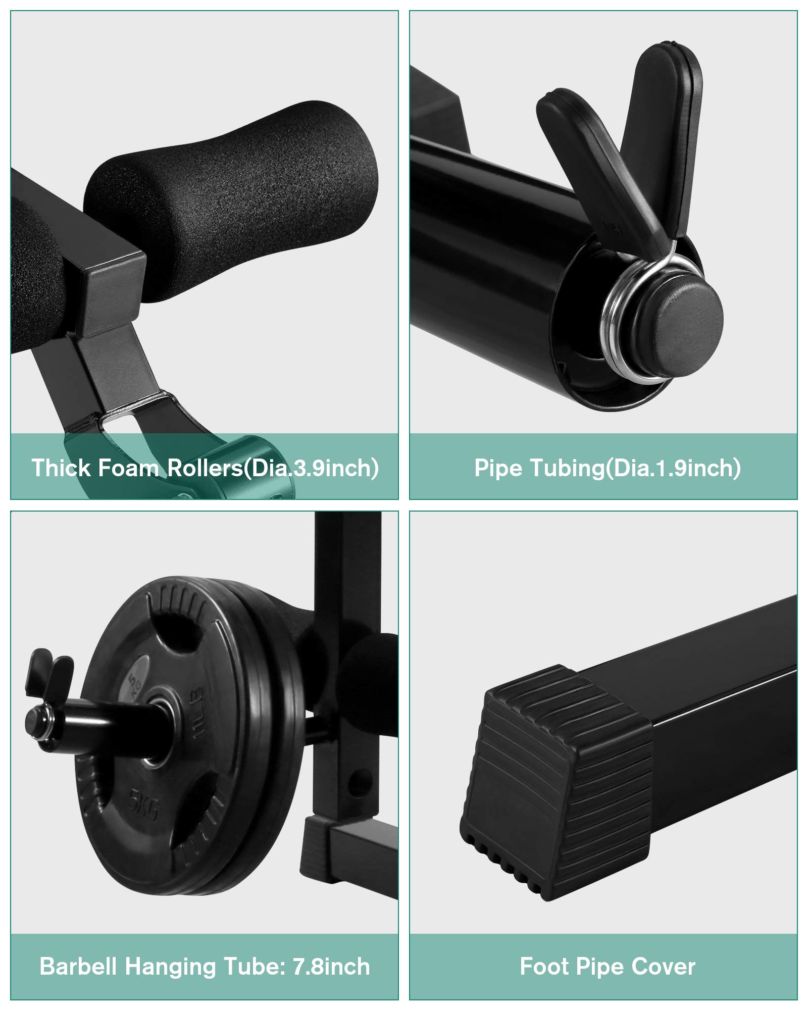 Buy Olympic Weight Bench Adjustable Weight-Lifting Bed Exercise Bench ...