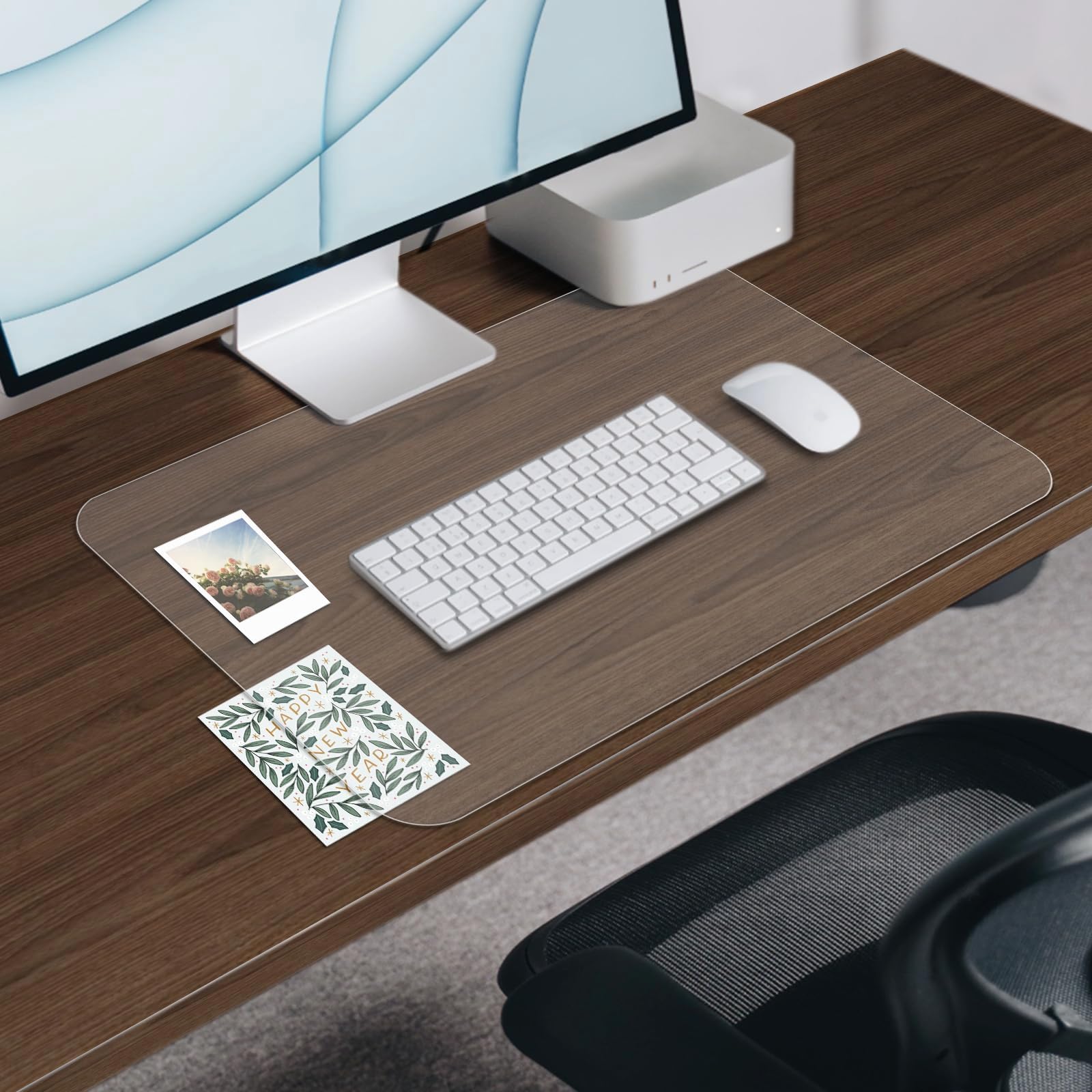 Amazon.com : Oterri Clear Writing Desk Pad, 23.6’’x13.7” Heat Resistant ...