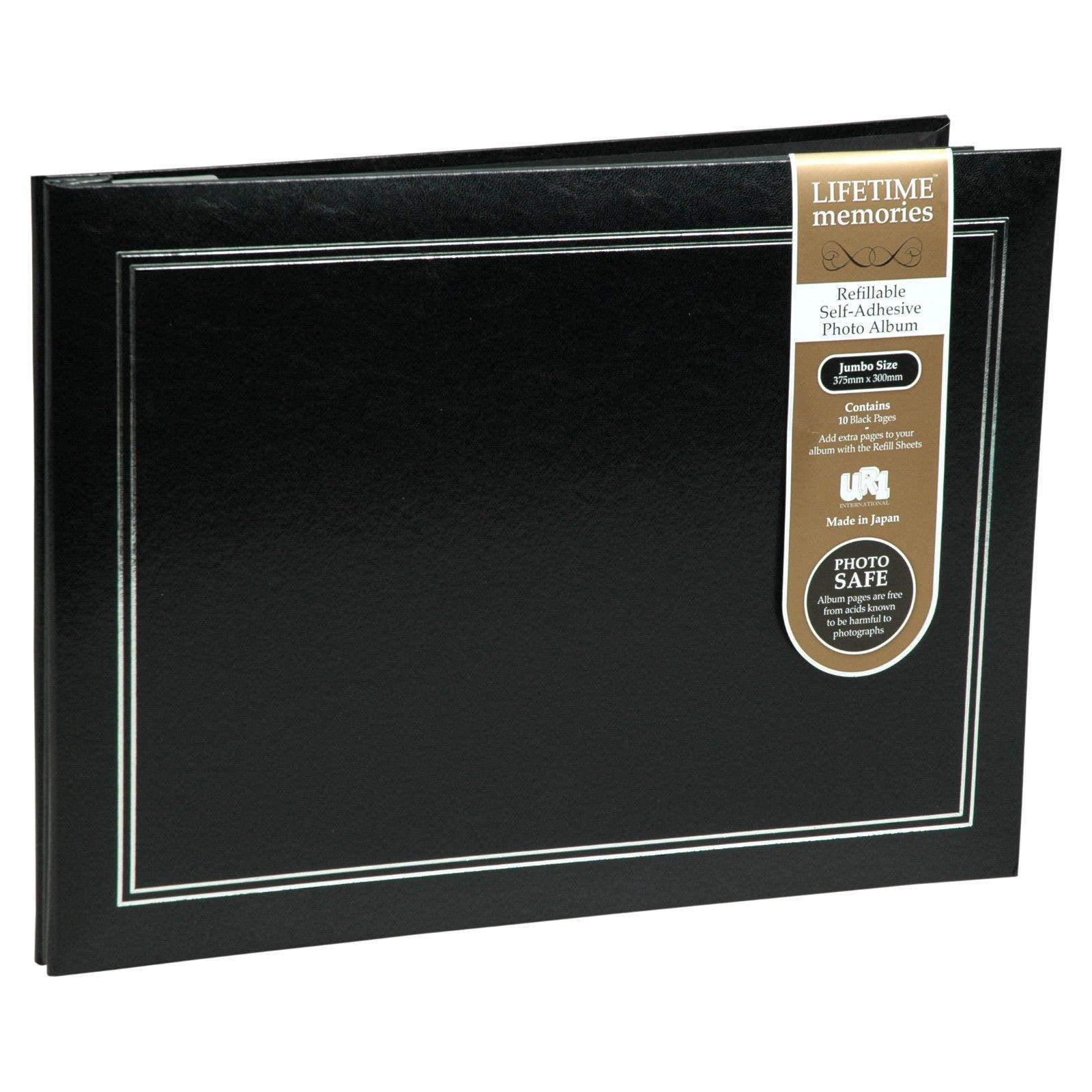 Studio Homewares 62775 NCL Photo Album Jumbo Black Self Adhesive ...