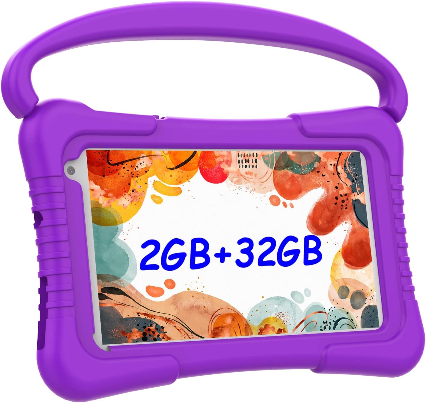 Amazon.com : NOVOJOY NVQ2K 7 Inch Kids Tablet, Purple, 32GB Storage ...