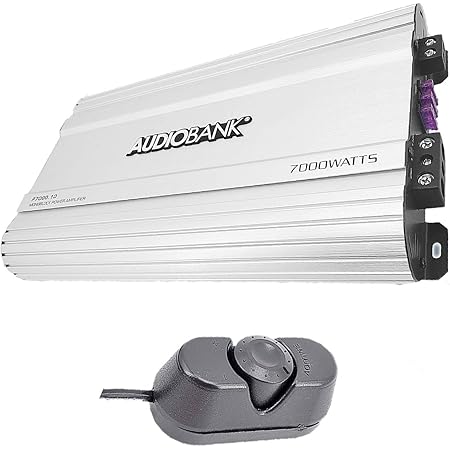 Amazon.com: Audiobank Monoblock 7000 WATTS Amp Class D 1OHM Car Audio ...