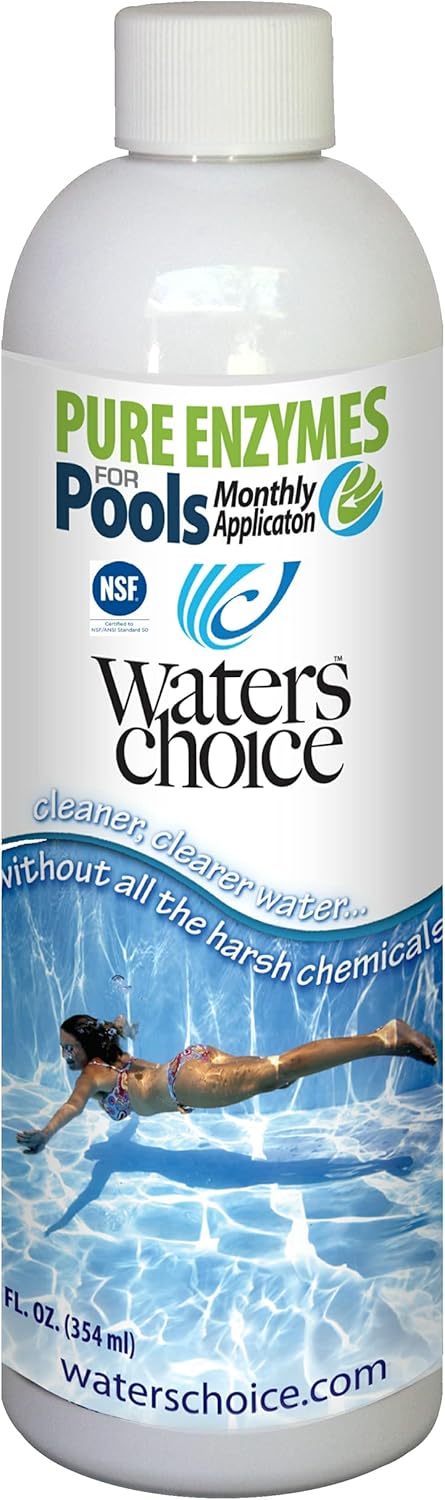Amazon.com: Waters Choice Pure Enzymes for Pools (Formerly Pool Water ...