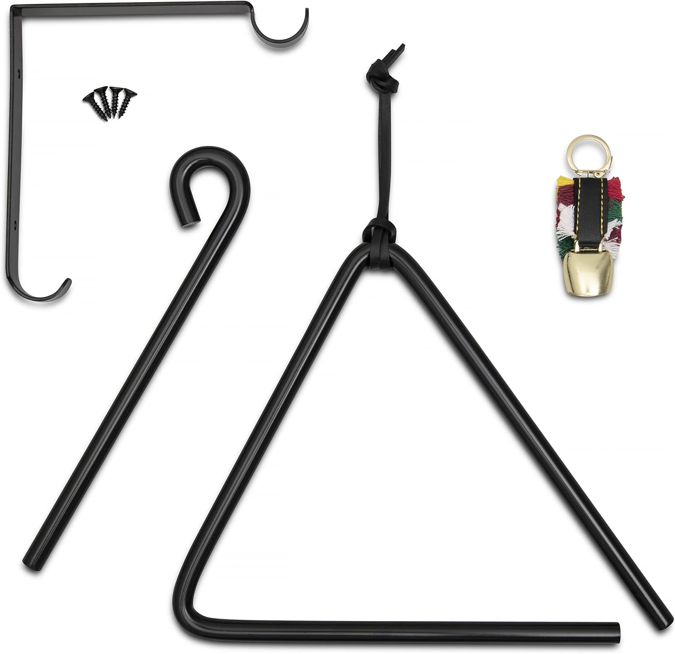 Amazon.com: African Gankogui Bell Set - Iron Double Cow Bell - Set of 3 ...