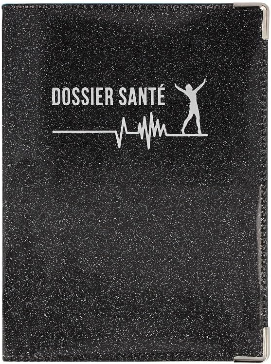 Porte Ordonnance Gris Scintillant Fabrication Française Etui Carte ...