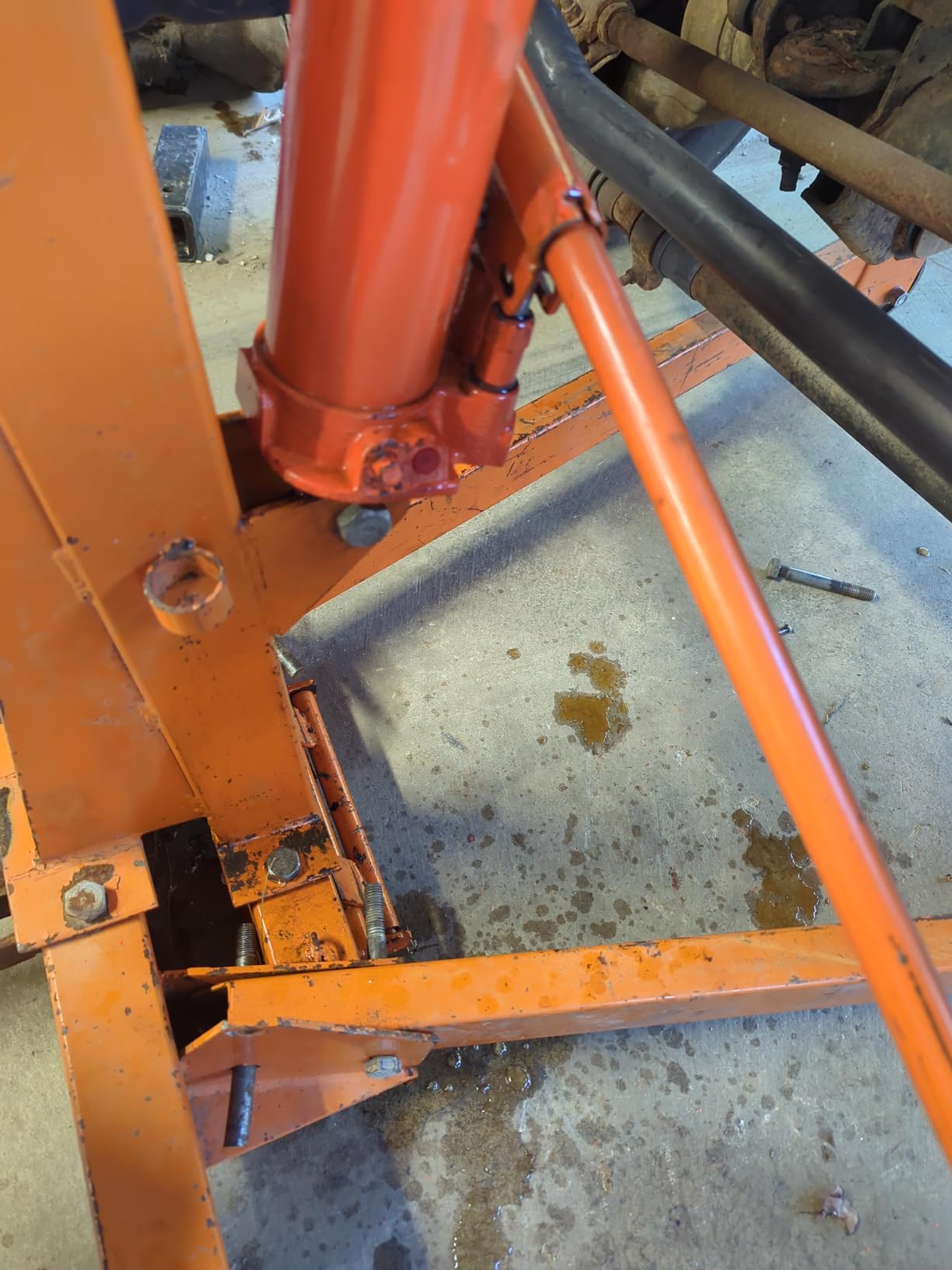 $8/mo - Finance VEVOR Hydraulic Long Ram Jack, 8 Ton Engine Hoist ...