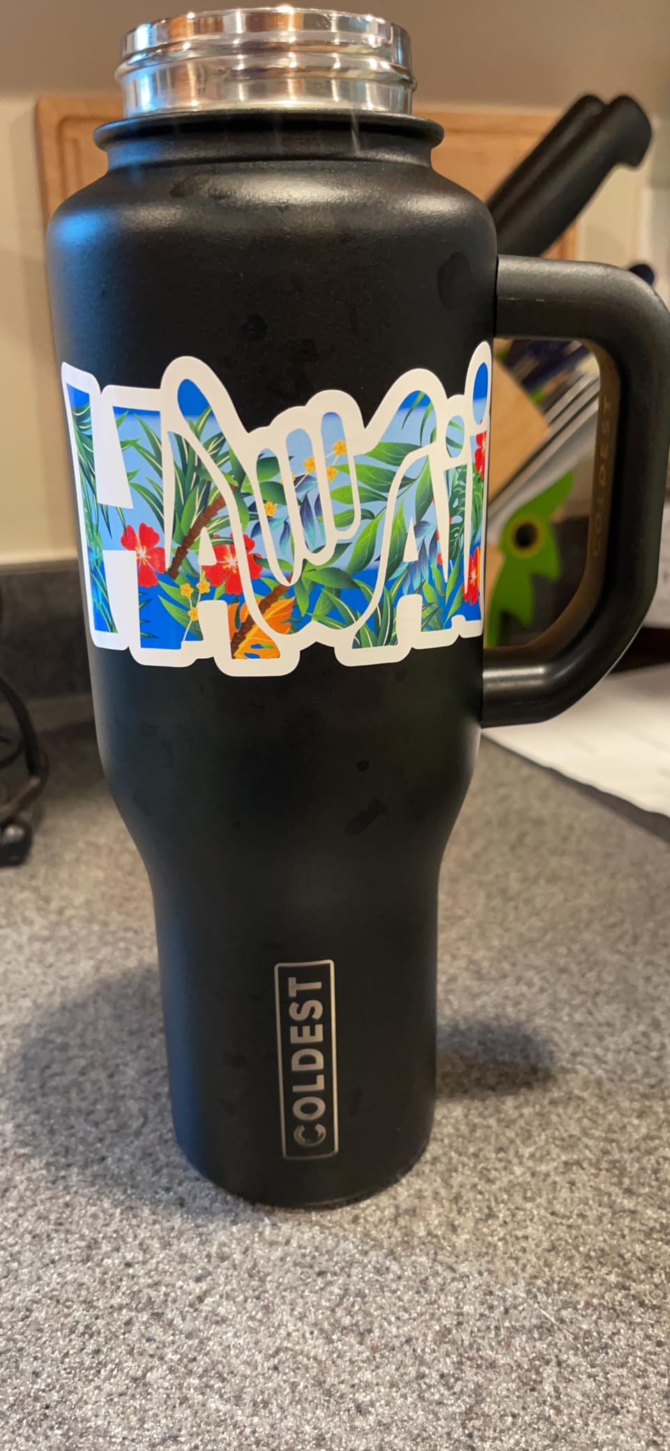 Amazon.com - Hawaii Ten Shaka Hang Loose Patterned Slogan Sticker | Car ...